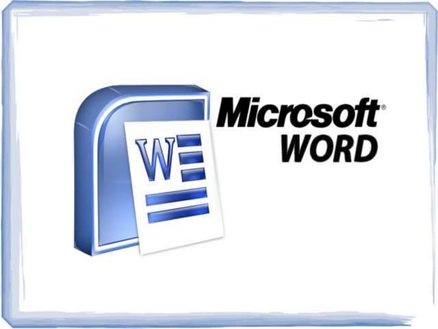 MS Word introduction document for beginners. | PPTX