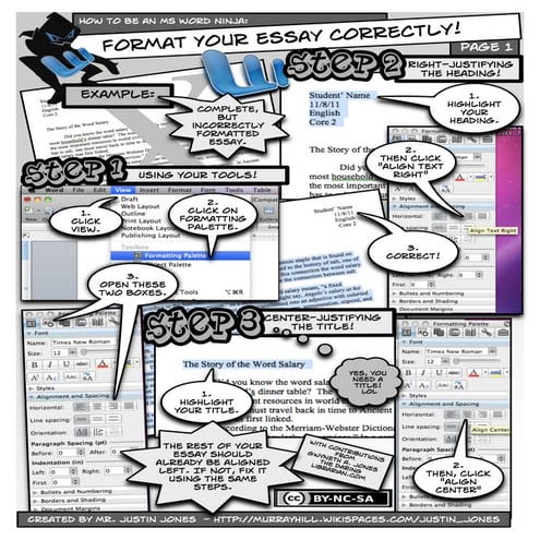 Ms Word Comic B&W - Final | PDF