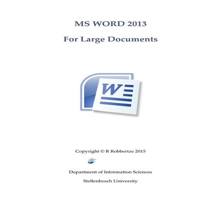 Ms word notes | PDF