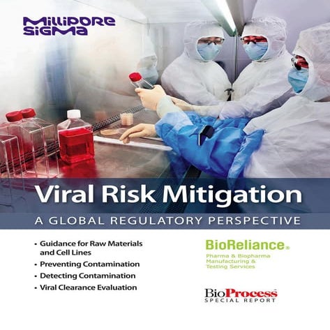 Viral Risk Mitigation - A Global Regulatory Perspective | PDF