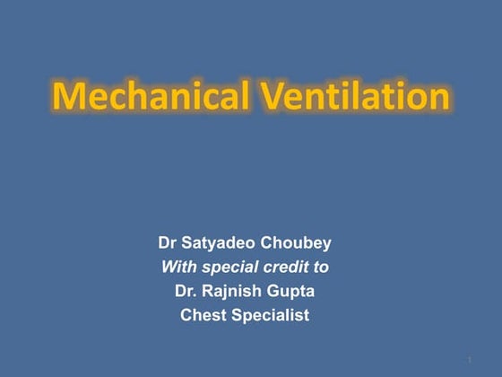 ICU_One_Pager_ventilator | PPT