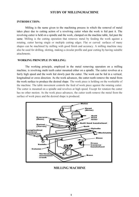 Jig Boring Machine | PPTX