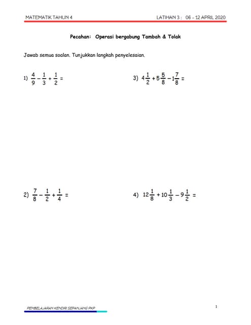 Nota ringkas upsr | DOC