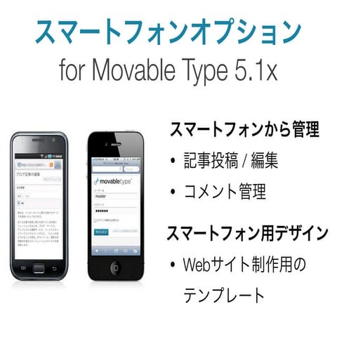 Movable Type 5 Smartphone Option summary | PDF