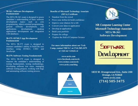 MTA database brochure | PPT