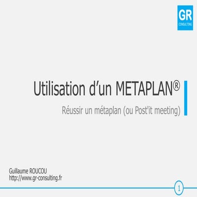 Utiliser un Métaplan | PPT