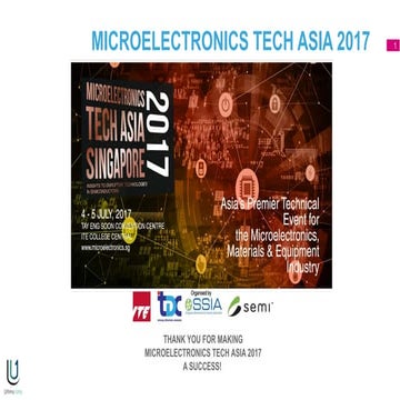 Microlectronics Tech Asia 2017 presentation | PDF