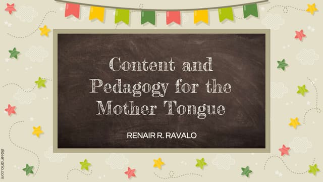 LESSON 3-INSTRUCTIONAL PLANNING MODELS FOR MOTHER TONGUE INSTRUCTION.pptx