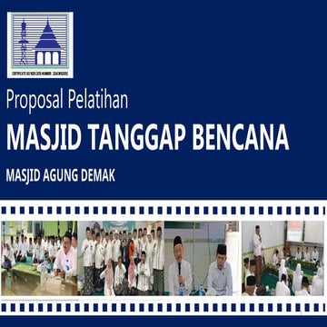 MTB PPT MAD masjid tanggap bencana masjid agung demak | PPT