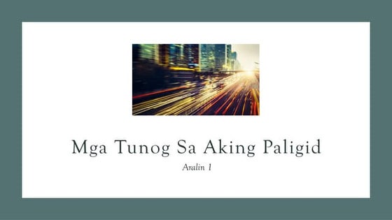 Filipino 3 yunit iii aralin 4 pagpapalit at pagdaragdag ng mga tunog upang makabuo ng bagong ...