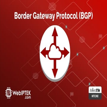 Border Gateway Protocol (BGP) MikroTik - MTCINE | PPTX