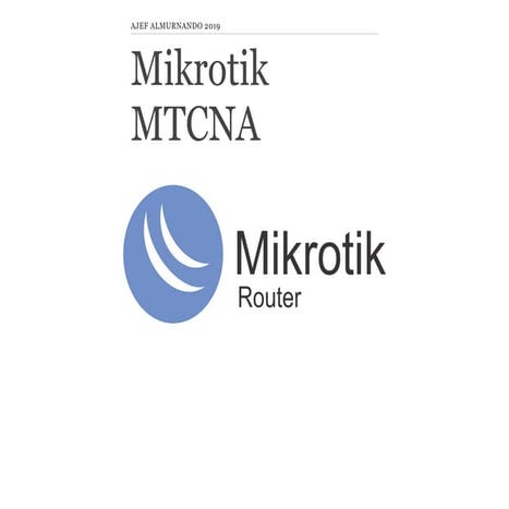 Mikrotik MTCNA | PDF