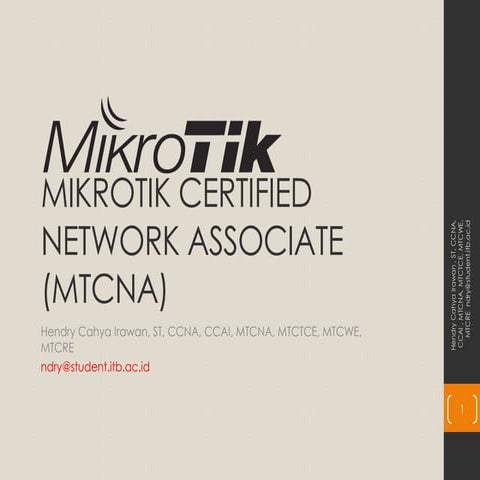MTCNA | PDF