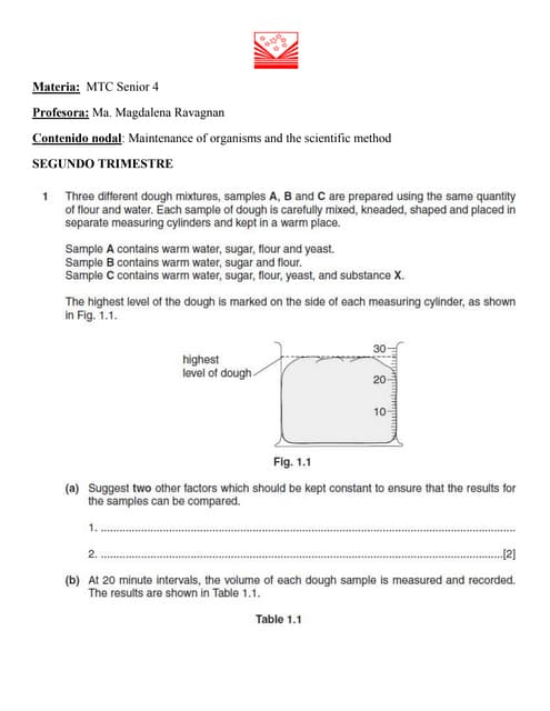Mtc 4to esquema de contenidos nodales - dic 2016- | PDF