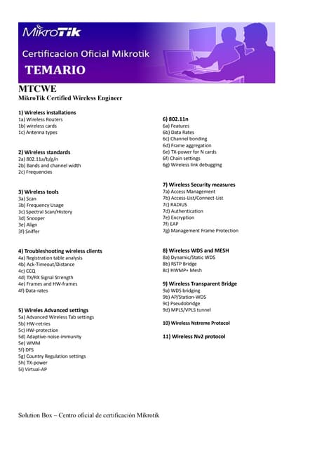 Mikrotik basic configuration | DOCX