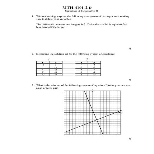 Math 17 midterm exam review jamie | PDF