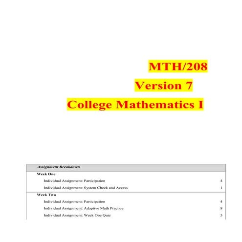 Mth208 a+ help | PDF