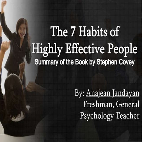 7 Habits of Highly Effective People | PPT