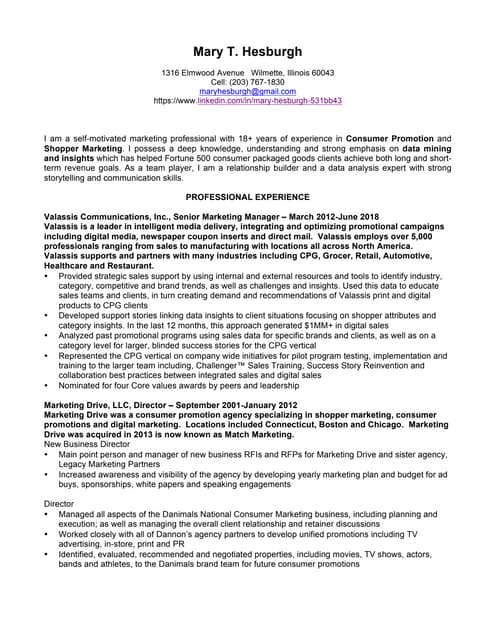 Sherry L. Jennings Resume | DOCX | Sales | Business