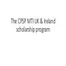 Mti Uk international fellowship program | PPTX