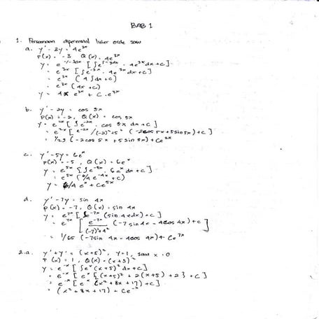 Mtk faiz bab 1 | PDF