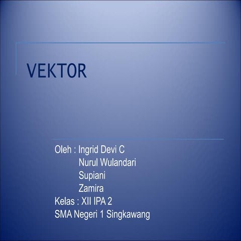 Mtk vektor | PPT