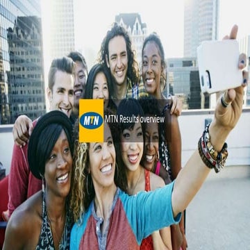 MTN Annual Results for the period ended 31 December 2016 | PPTX