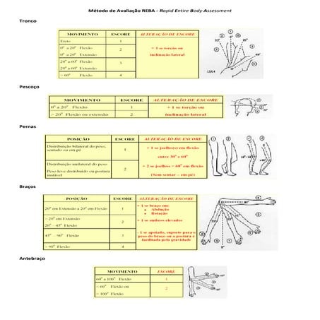Método de Avaliação REBA.doc