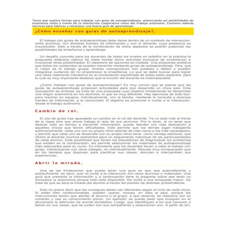 Método de estudio dirigido | DOC