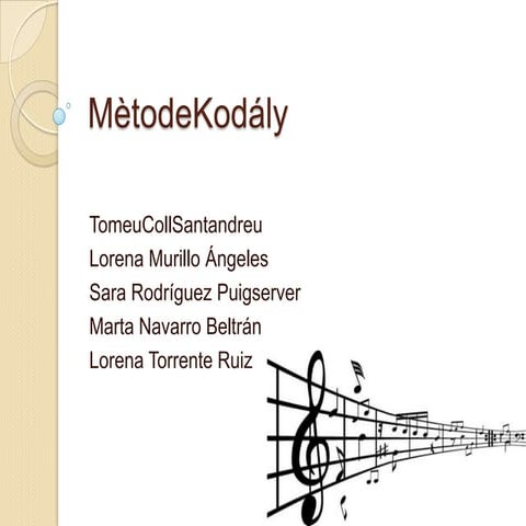 Método kodaly g1m2 (corelli) | PPTX