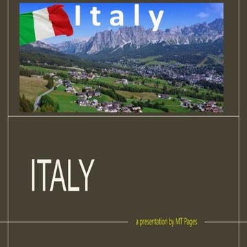 The PPT is about the brief explation of ITALY Countrypages.pptx