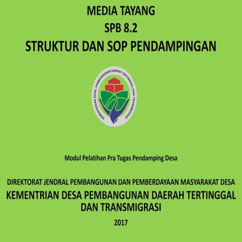 MT PB 8_SPB 8-2 STRUKTUR DAN SOP PENDAMPINGAN.pptx