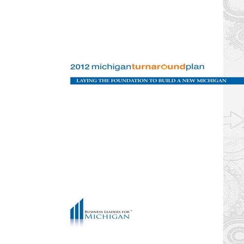 The Michigan Turnaround Plan (2012) | PDF