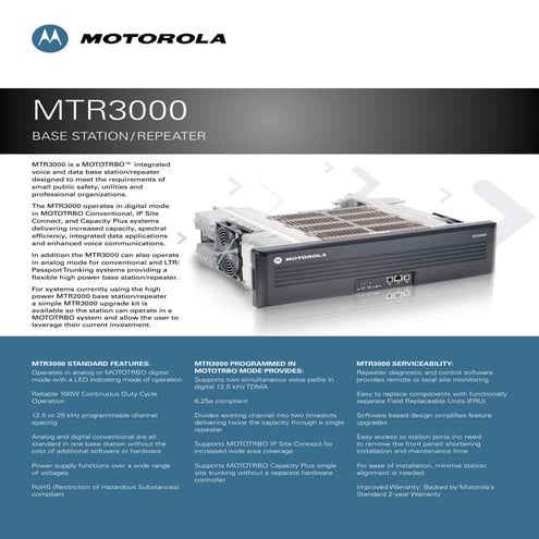 Mtr3000 en | PDF