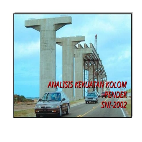 Materu Perkuliahan Analisis Kolom Pendek Persegi | PPT