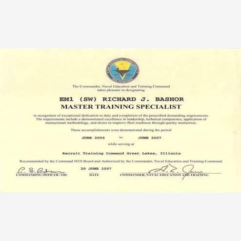 Master Training Specialist | PDF | Professional School | Postgraduate ...