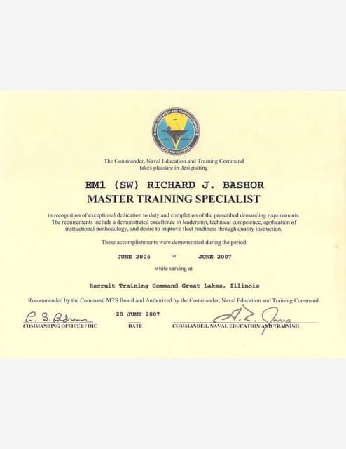 Navy and Marine Corps Achievement Medal | PPT