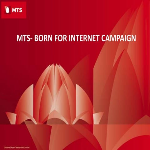 MTS LAUNCHES 3G PLUS NETWORK PAN INDIA | PPT | Free Download