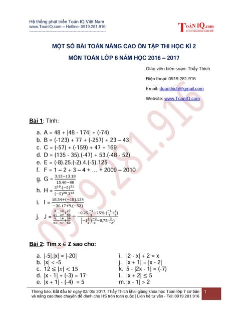 Đề thi cuối kỳ giải tích 2 HUST | PDF