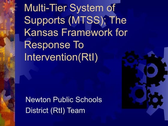 MTSS for New Teachers | PPTX | Special Education | Education
