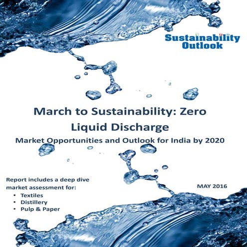 Zero Liquid Discharge | PDF | Commodities | Economy