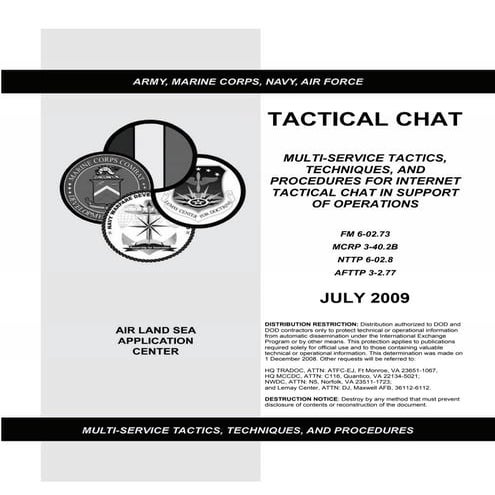 Mttp tactical chat | PDF