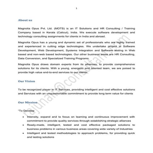 Mt Training Centerv1.3 | PDF