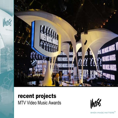 Moss Stage Set for MTV\'s VMA. | PPT