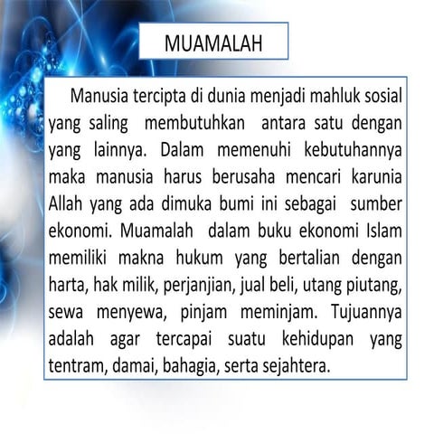 Muamalah | PPT