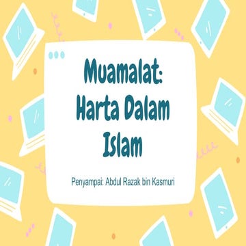 Muamalat harta dalam islam | PPT