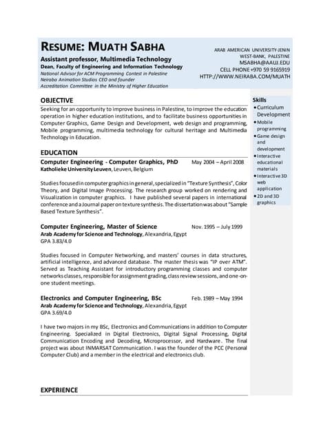 CV Software Engineer | iOS Developer | PDF