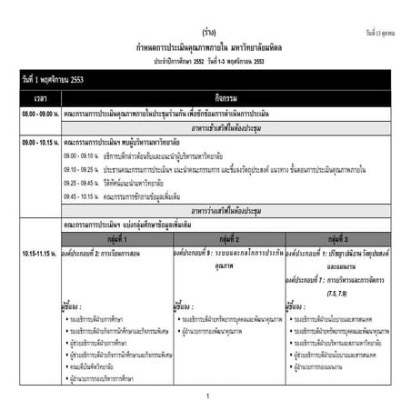 Siminar Program | PDF