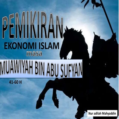 Muawiyah bin abu sufyan | PPTX