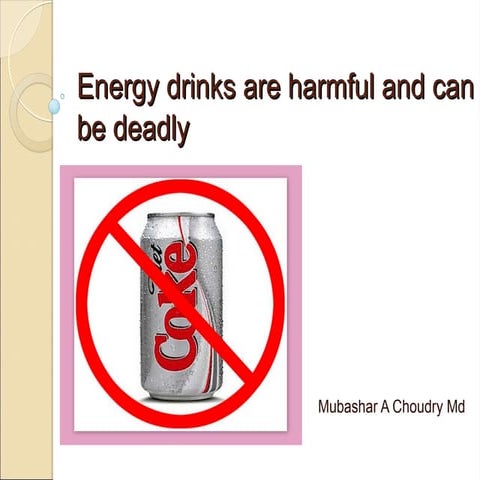 Energy drinks | PPT